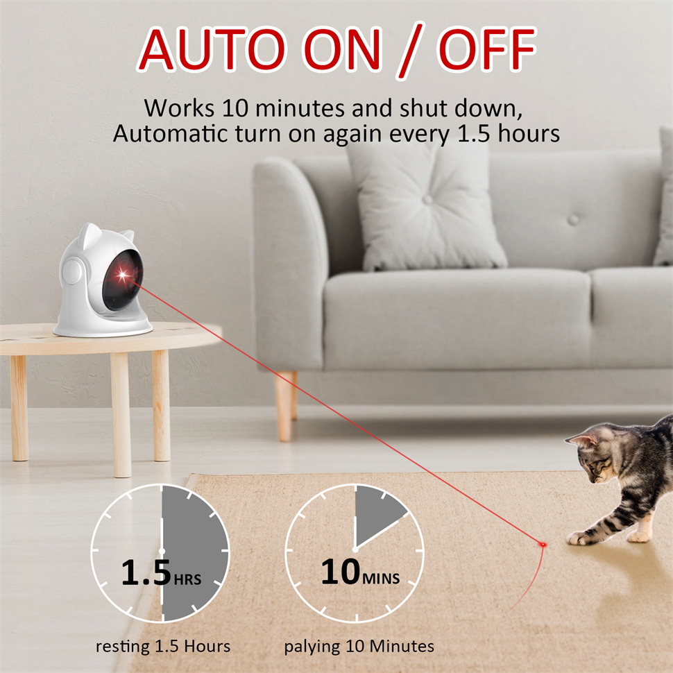 Automatic Laser Cat Toy Products- Cheersdrop