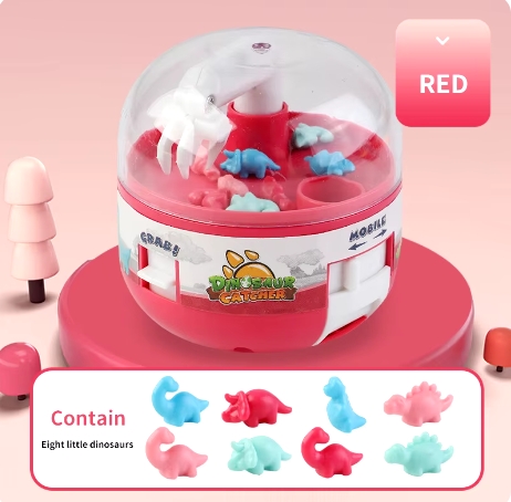 Kids Mini Gacha Machine Catching Dinosaur Machine Products- Cheersdrop