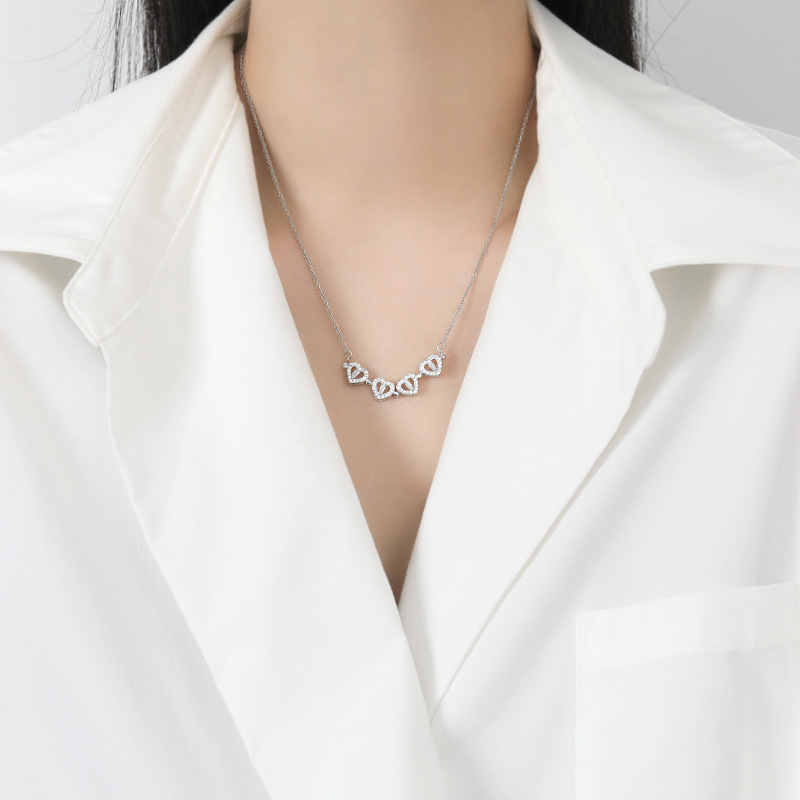 Two-Wear Heart Flower Pendant Products- Cheersdrop