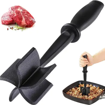 Kitchen Meat Chopper Ground Beef Masher Utensil Products- Cheersdrop